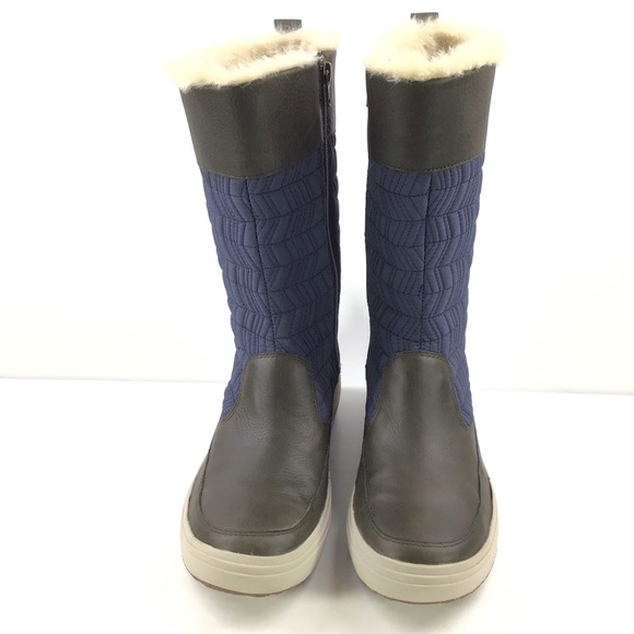 New Merrell Haven polar waterproof winter snow boots textile leather wom…